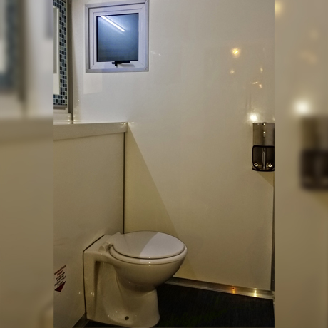 Backyard Bathrooms :: portable twin toilet